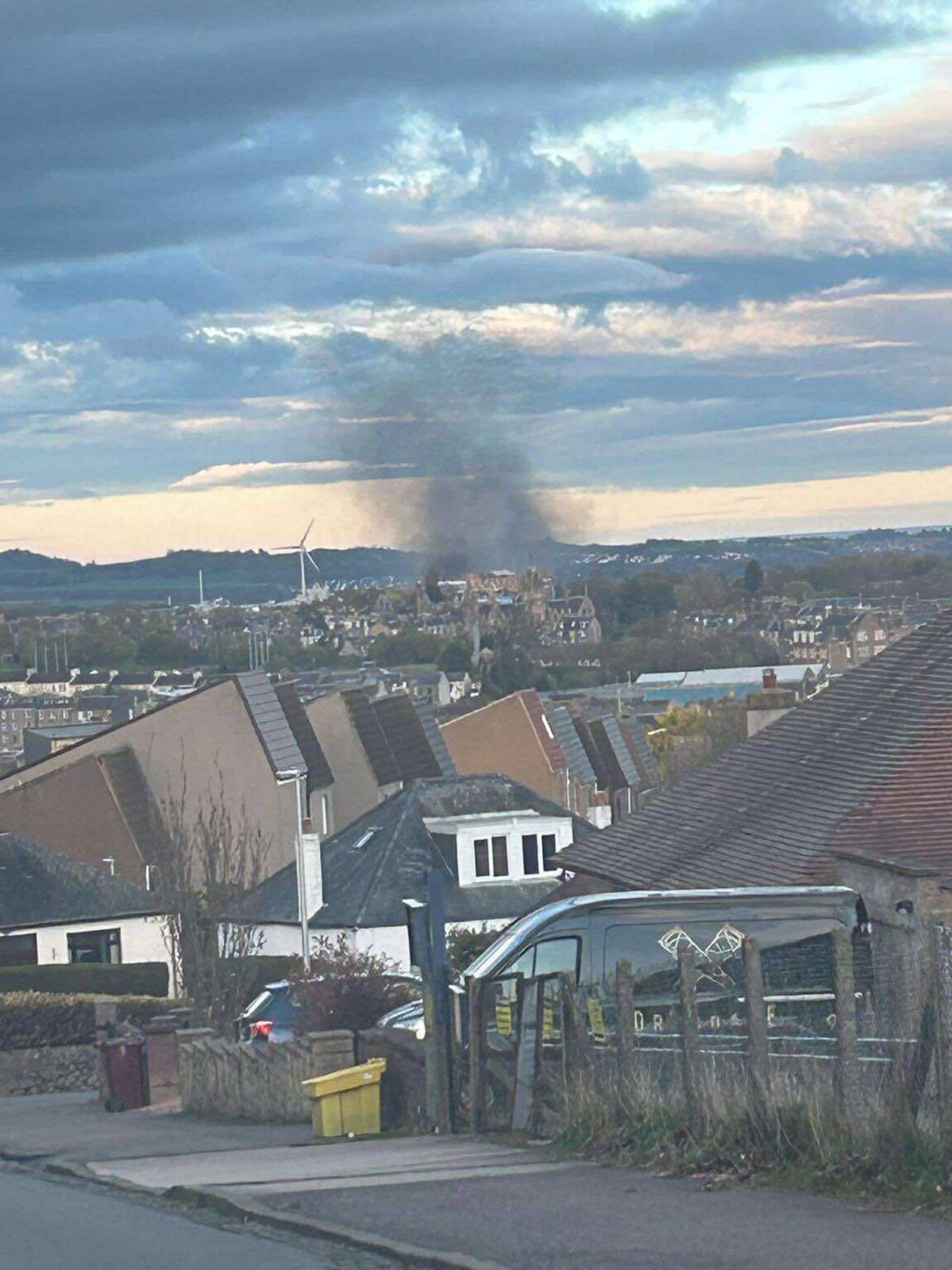VIDEO: 'Multiple explosions' as caravan catches fire in Dundee