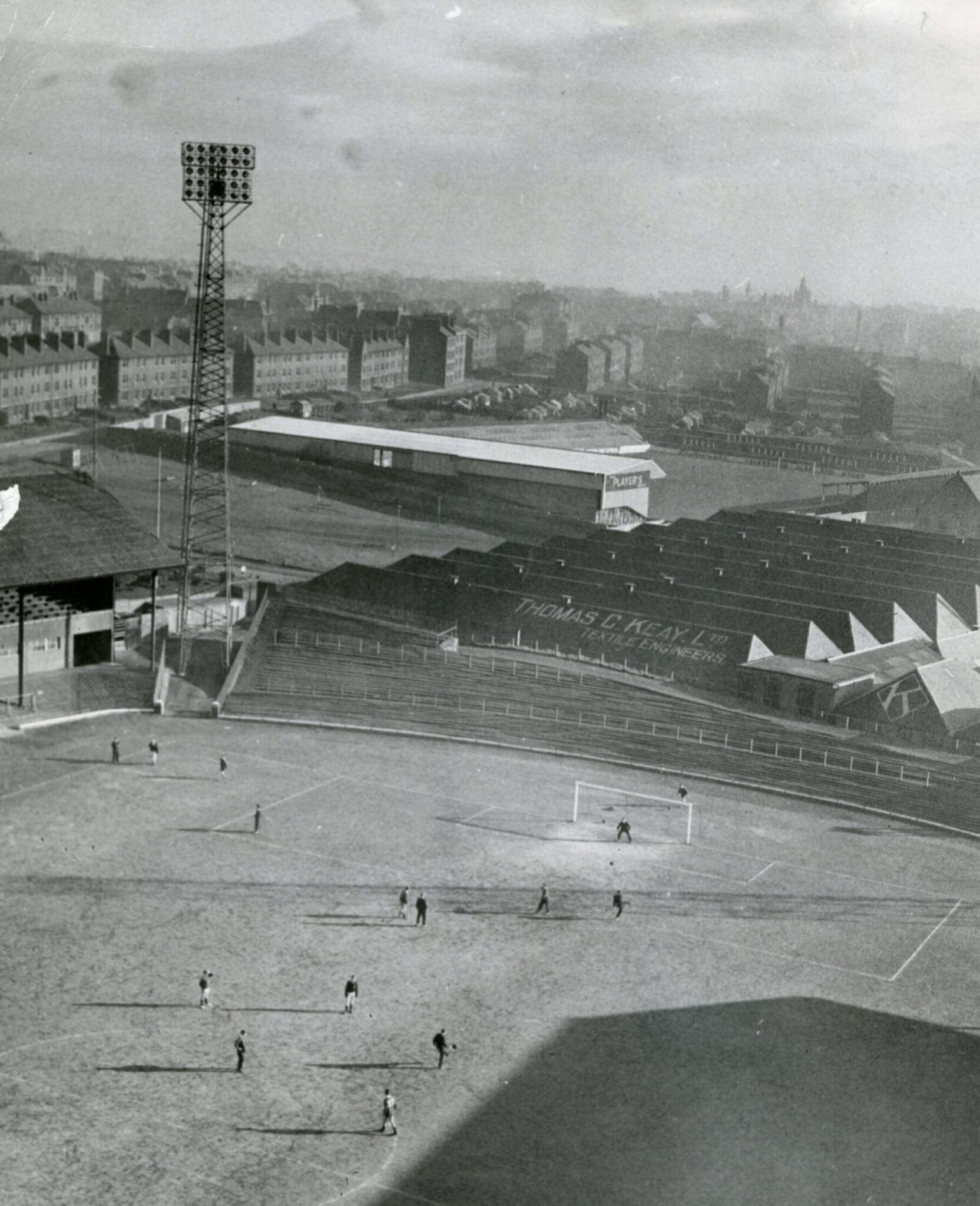 Dundee FC: Dens Park terraces were replaced by stands in 1999