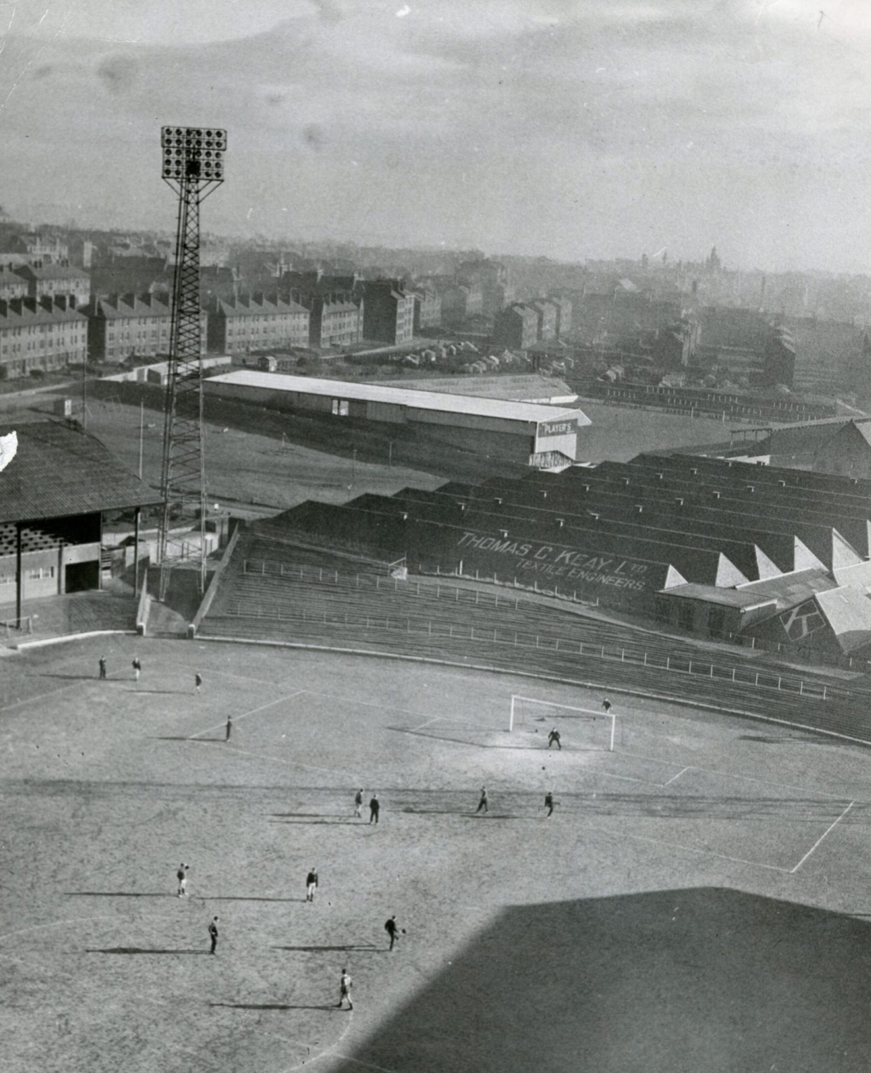 Dundee FC: Dens Park terraces were replaced by stands in 1999