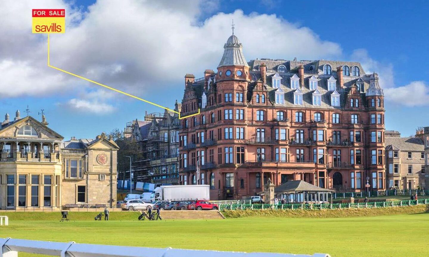 Luxury Hamilton Grand flat at St Andrews Old Course for sale