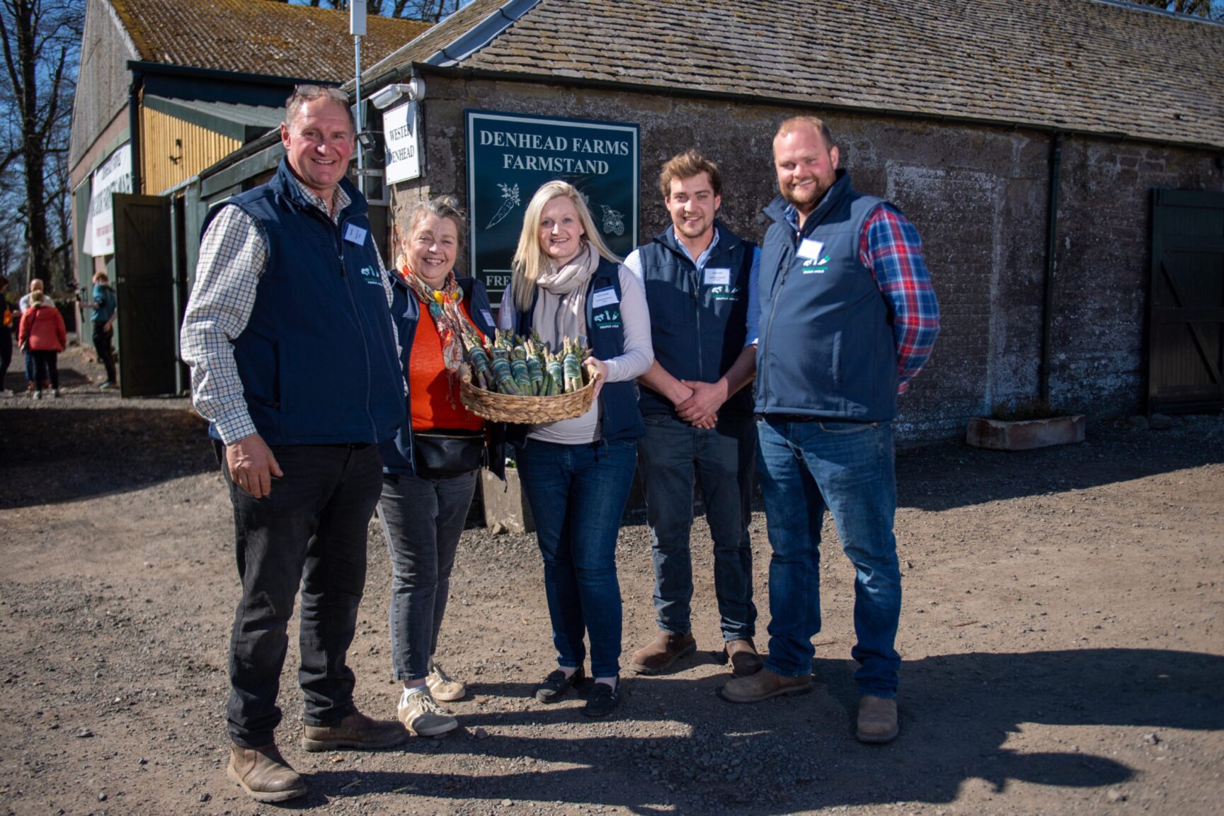 First taste of Spring with asparagus fresh from Perthshire fields