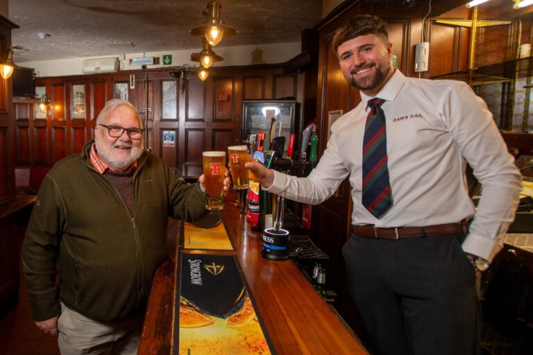 Publican Thomas Justice takes over Caw's Bar in Dundee