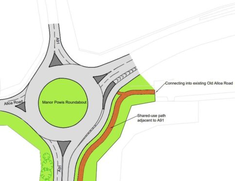 Cycle paths Stirling: New Alloa Road active travel route revealed