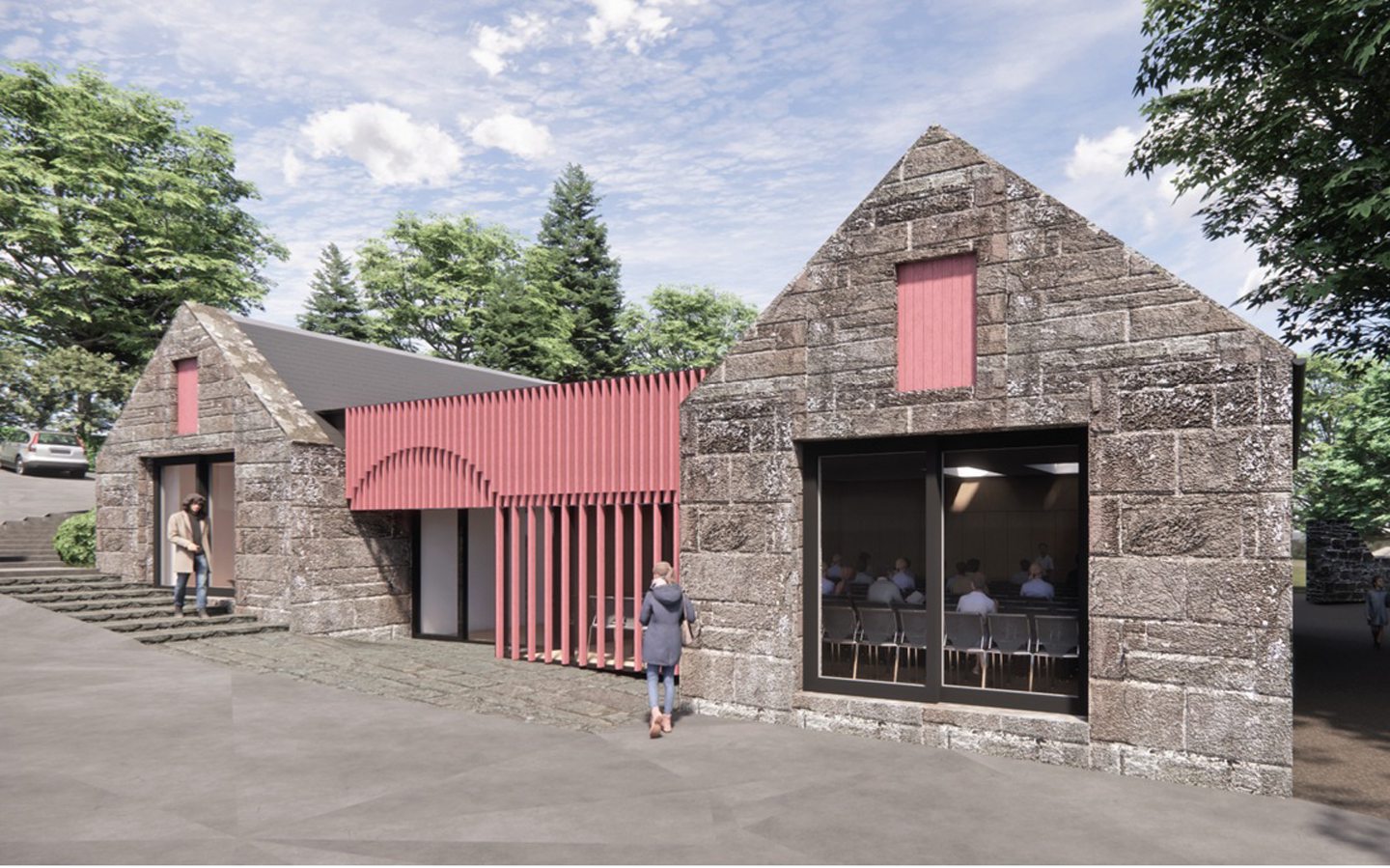 Angus Planning: Rural church hall extension and A90 EV hub