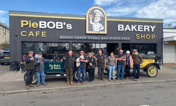 T-time for Pie Bob’s 99-year-old Ford pick-up on tour of Britain