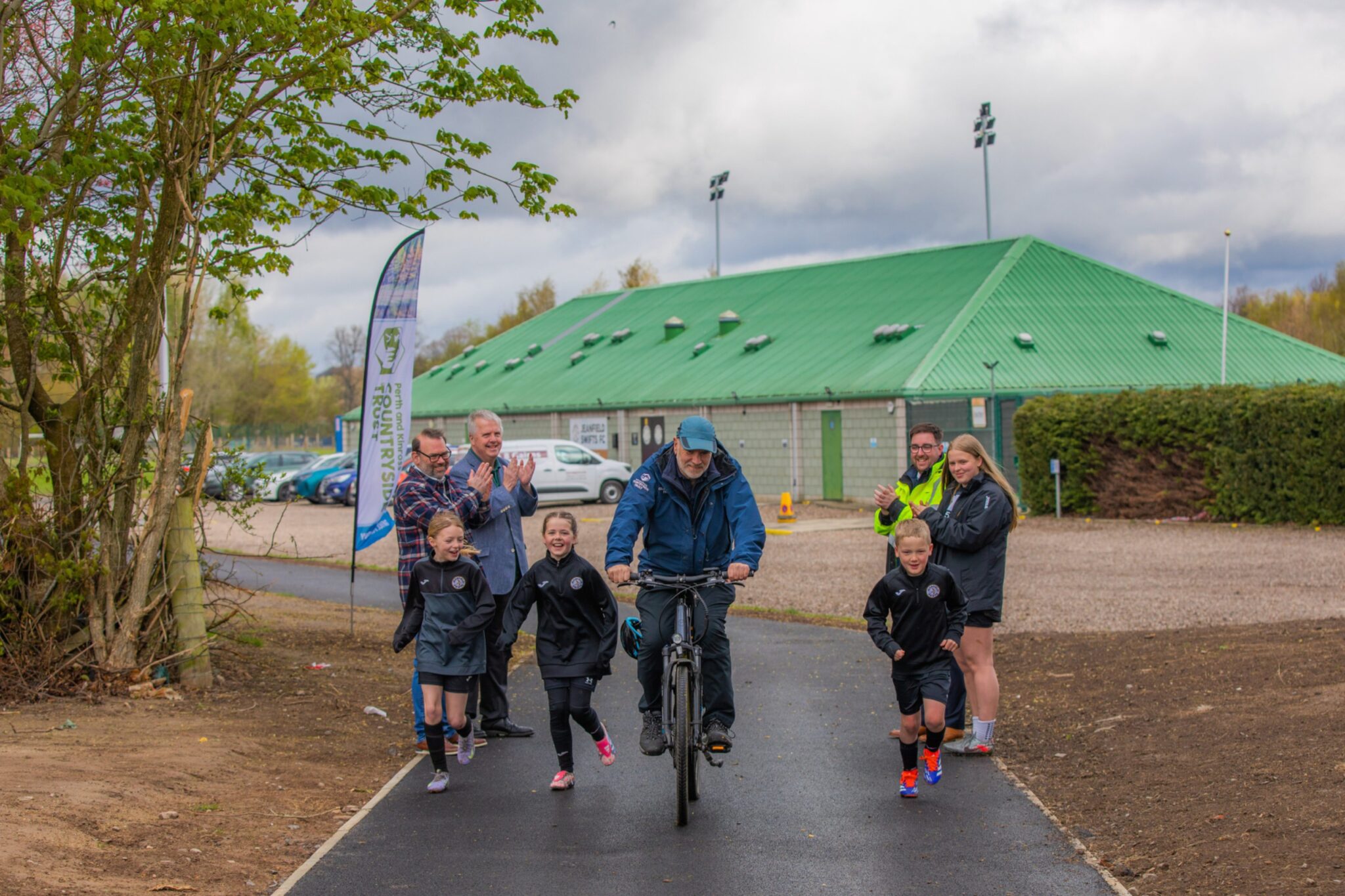 New Jeanfield Swifts path strengthens Perth club's community links
