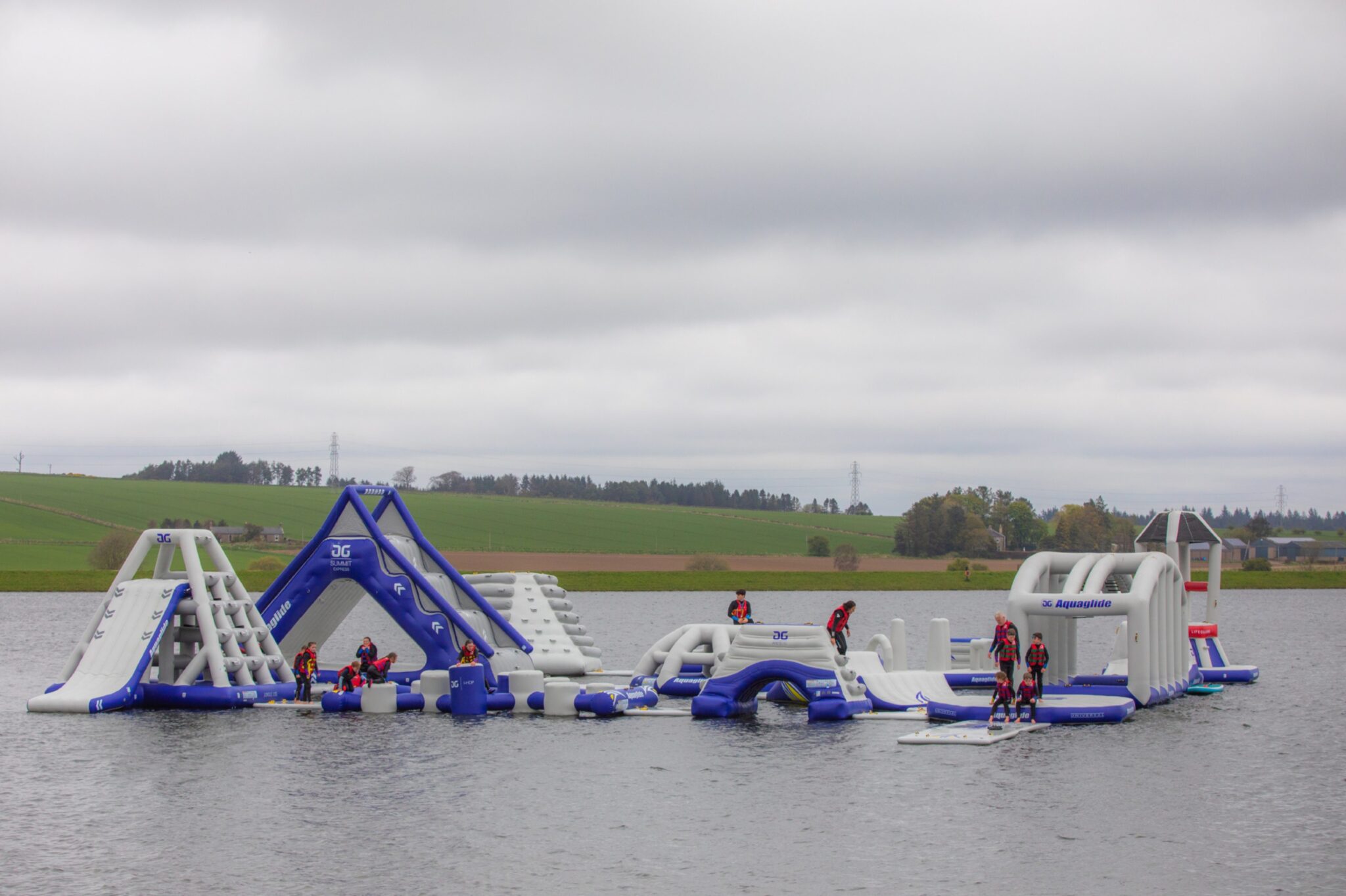 GALLERY: Kids try out new £135,000 Monikie aqua park