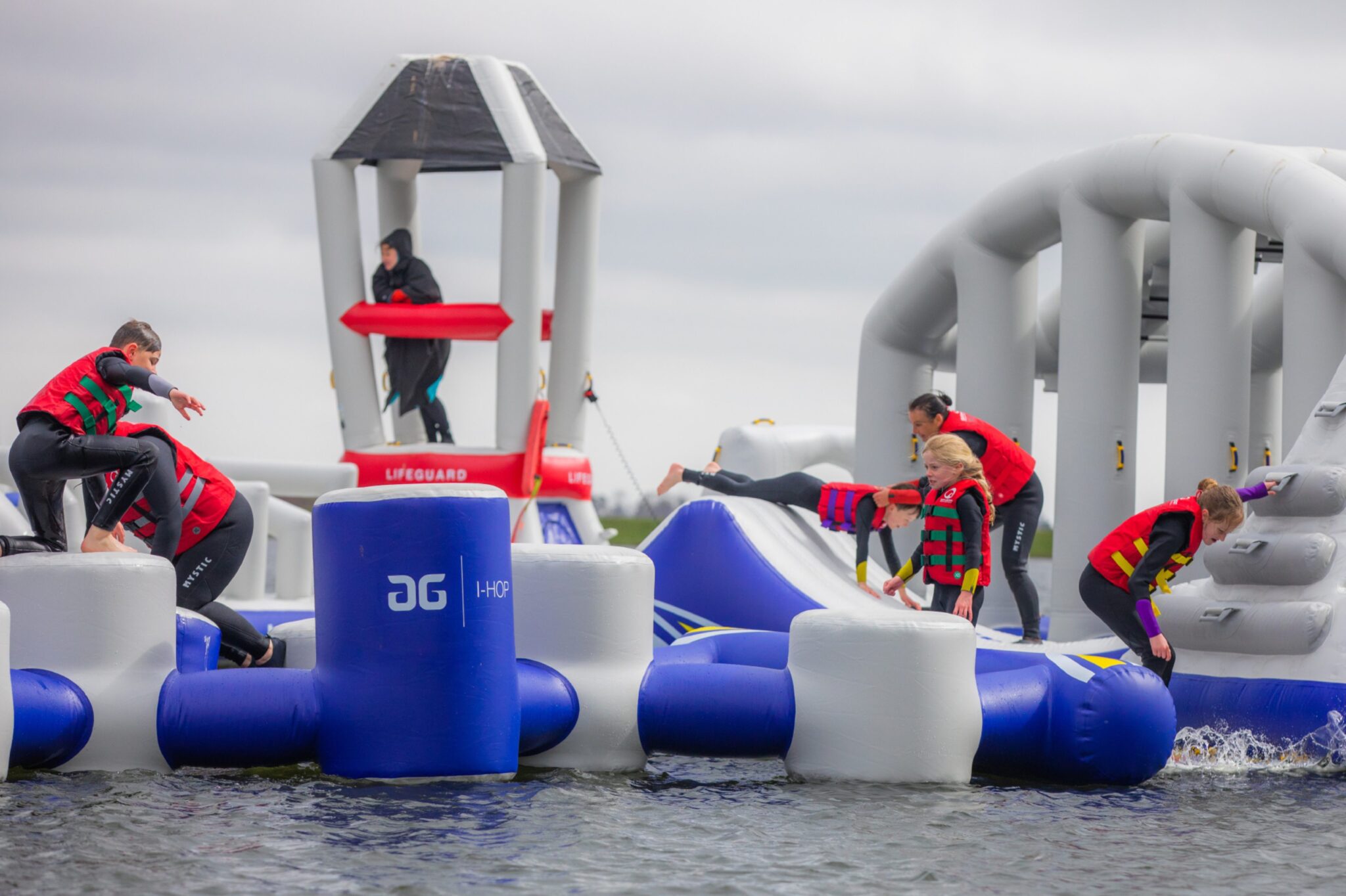 GALLERY: Kids try out new £135,000 Monikie aqua park