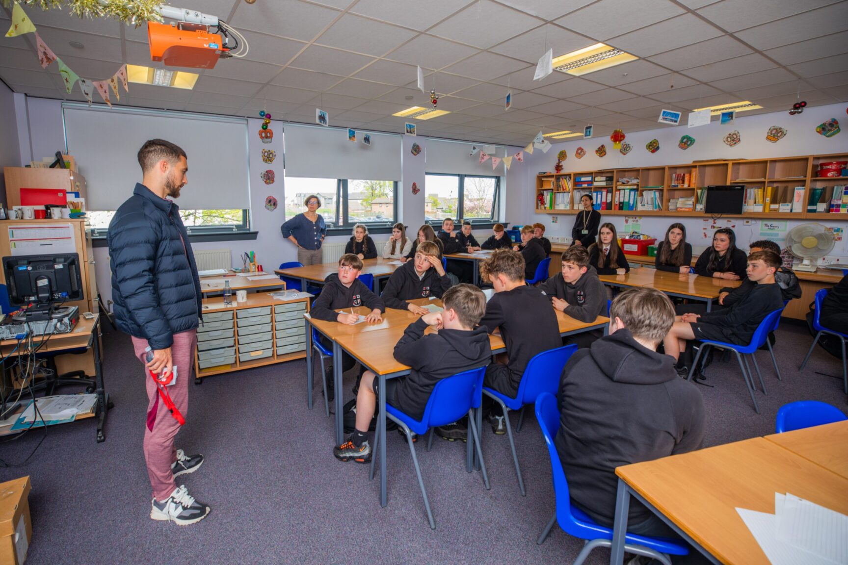 Carnoustie High pupils forge French connection with Dee stars