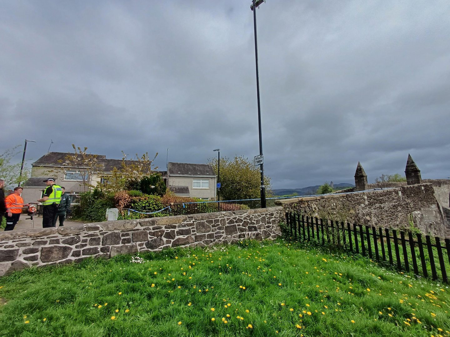 Body of man, 55, found near Stirling Old Bridge