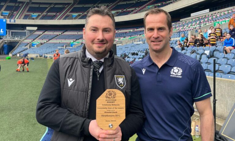 Winning partnership is in the game for Strathie Rugby Club