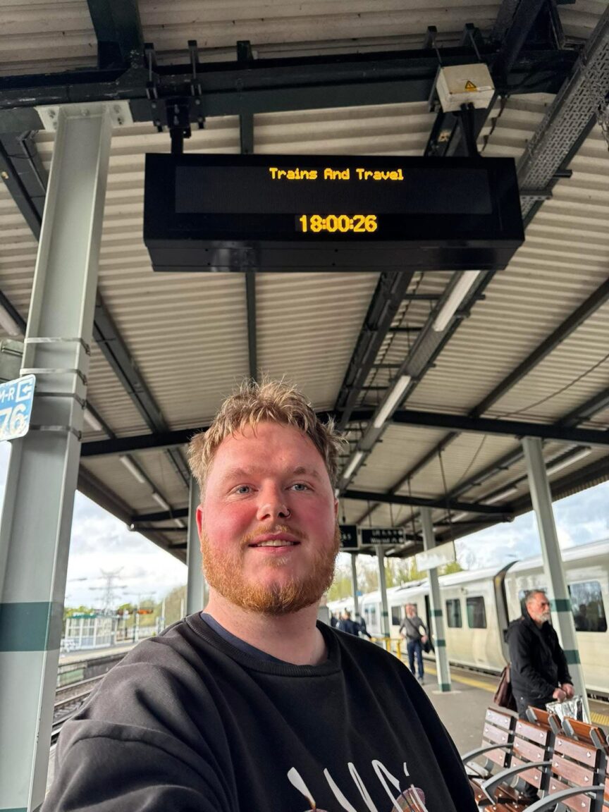Montrose's Andy, 25, quits job to be full-time trainspotter on TikTok