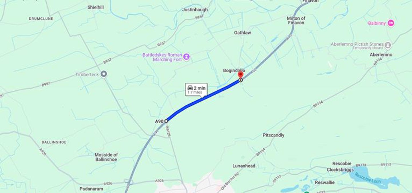 Drivers face 12 weeks of roadworks on A90 near Forfar