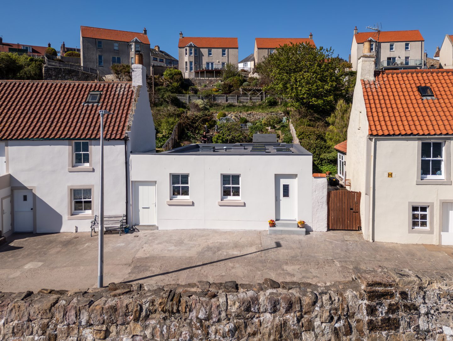 Seafront Pittenweem cottage has stunning artist's studio extension