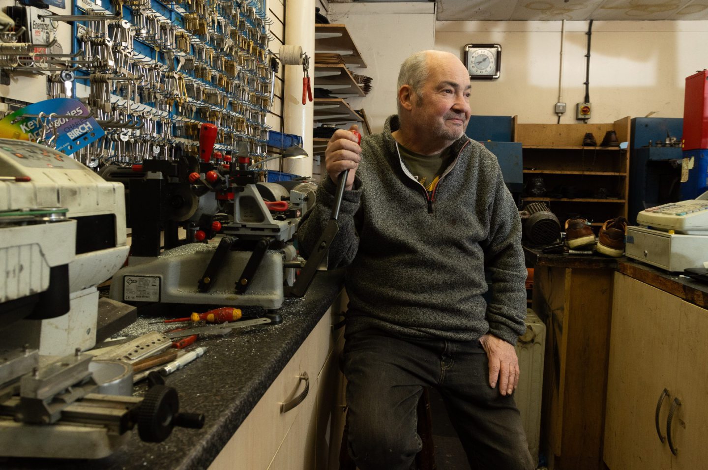 Who are the last people left in Dundee's Keiller Centre?