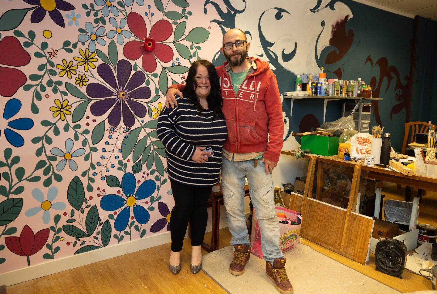 Who are the last people left in Dundee's Keiller Centre?