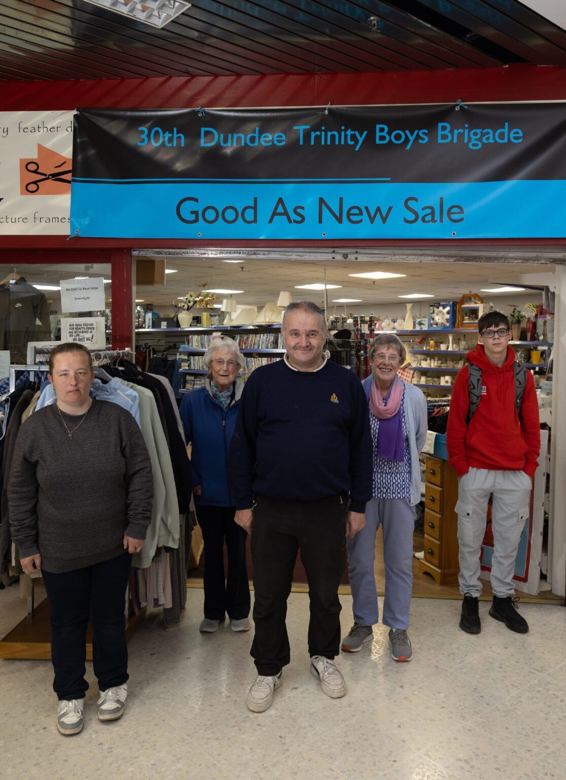 Who are the last people left in Dundee's Keiller Centre?