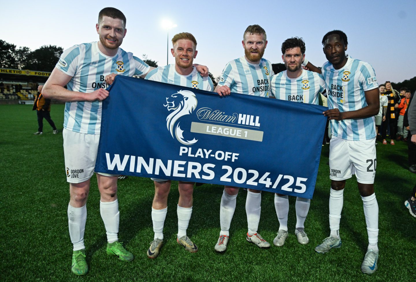 Dick Campbell dedicates East Fife's promotion to late brother