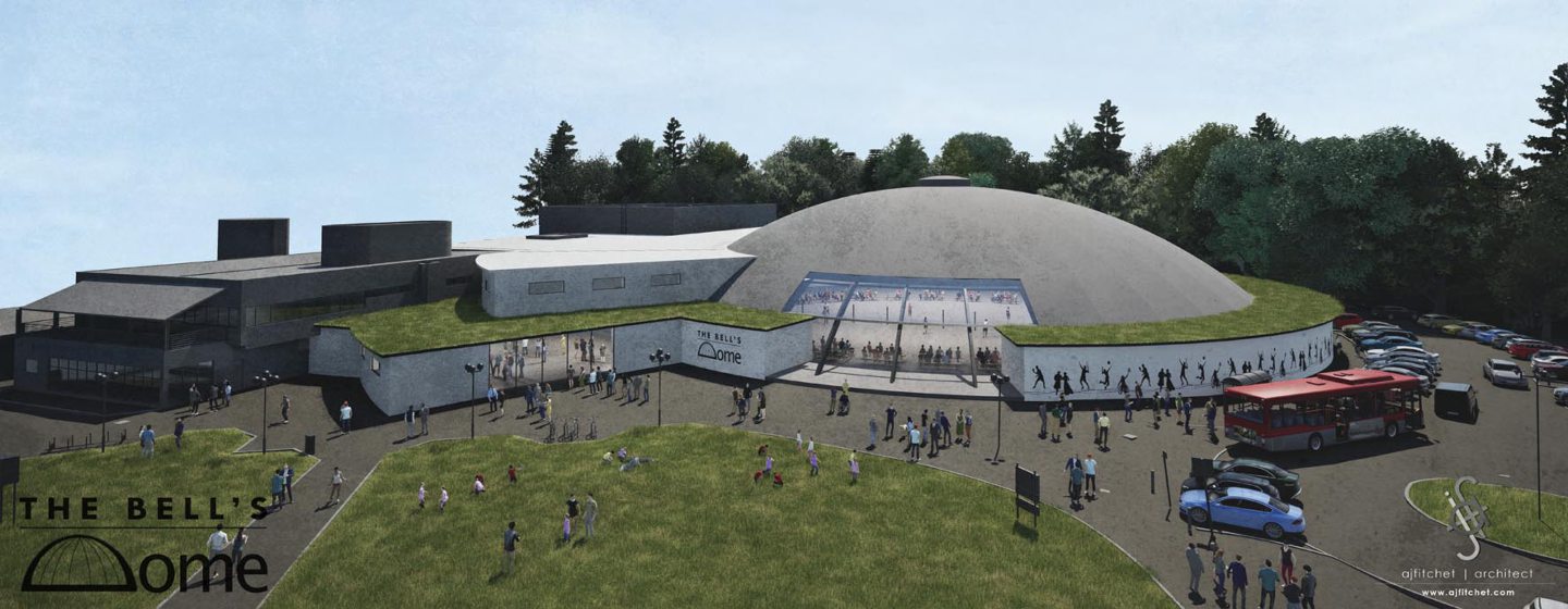 New designs show how Bell's Sports Centre in Perth could look