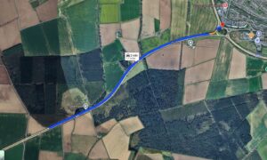 Full details as roadworks take place on A9 at Broxden, Perth