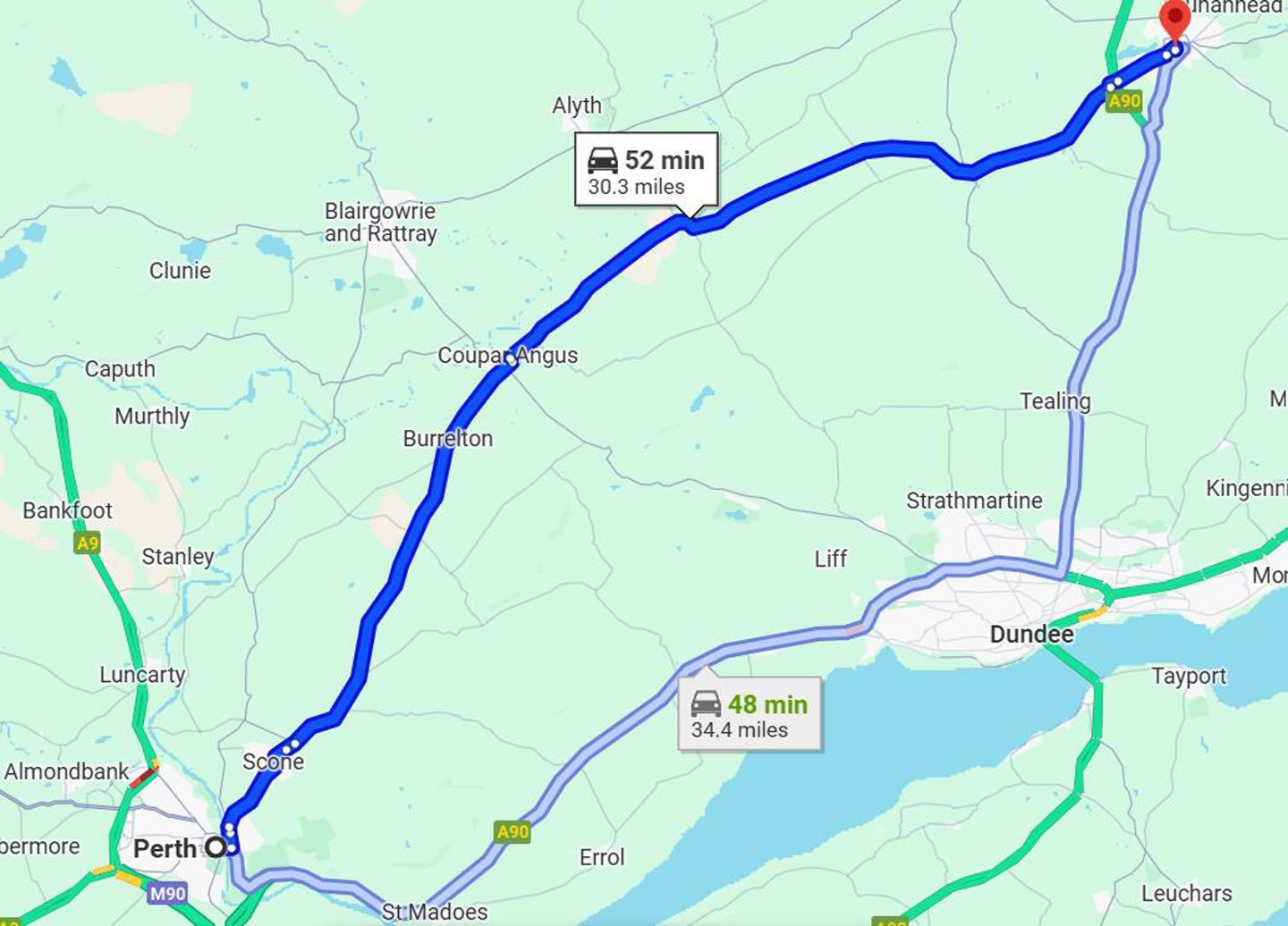 Could upgraded A94 Perth to Forfar road be a 'Dundee bypass'?