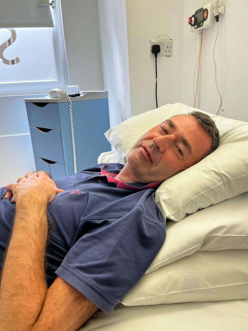 Abernethy dad's bladder cancer diagnosis - despite no symptoms