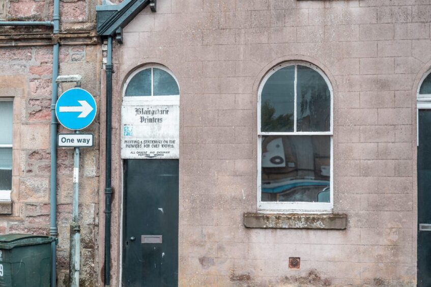Look inside 19th-century disused Blairgowrie print shop