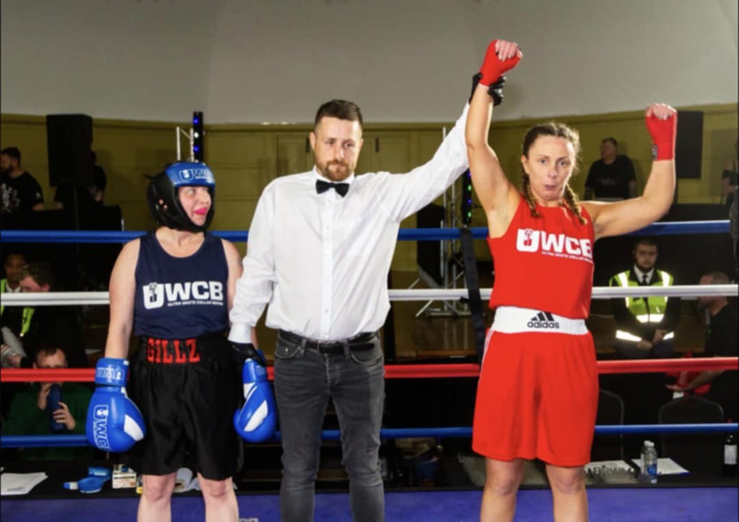 Meet the Aberdour mum who braved a white collar boxing bout