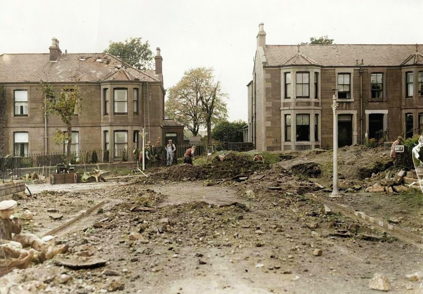 VE Day: Colourised pictures show Dundee in Second World War