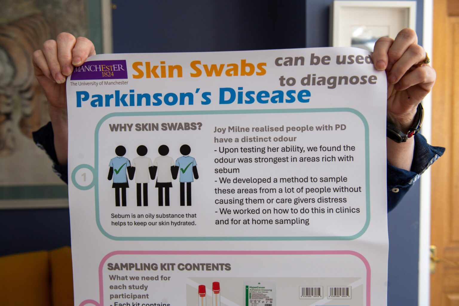 Perth pensioner who can “smell Parkinson’s” in pioneering research