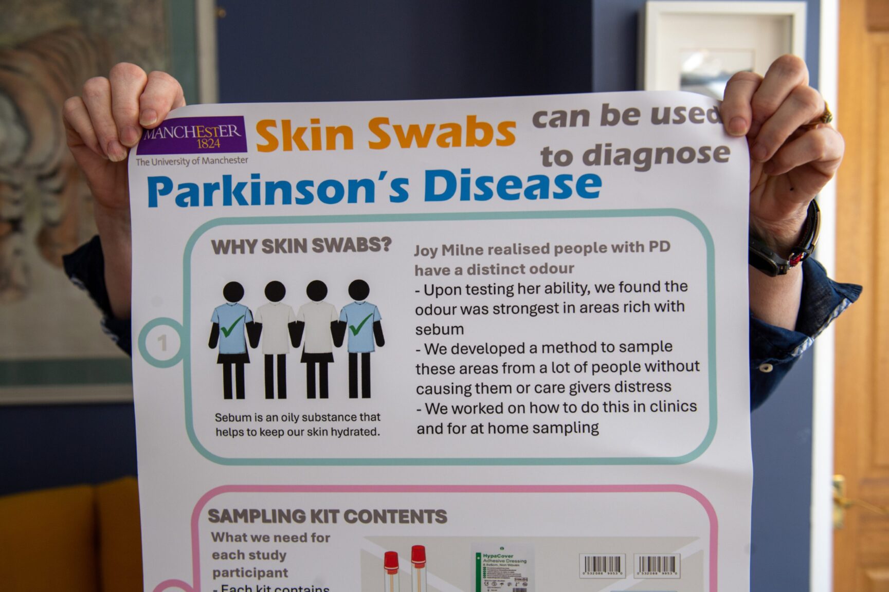 Perth pensioner who can “smell Parkinson’s” in pioneering research