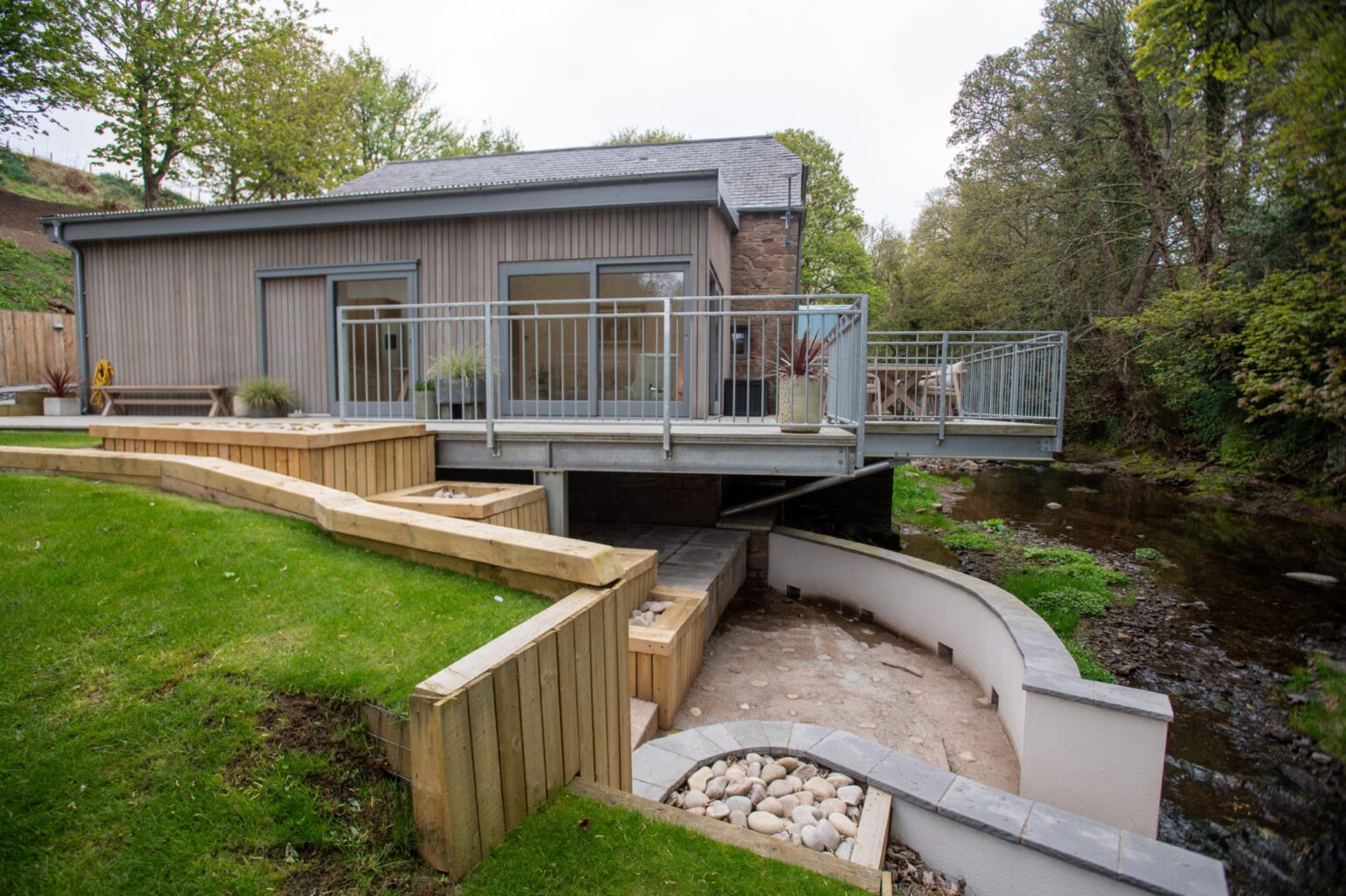 Ruined Angus waterside mill transformed into holiday home