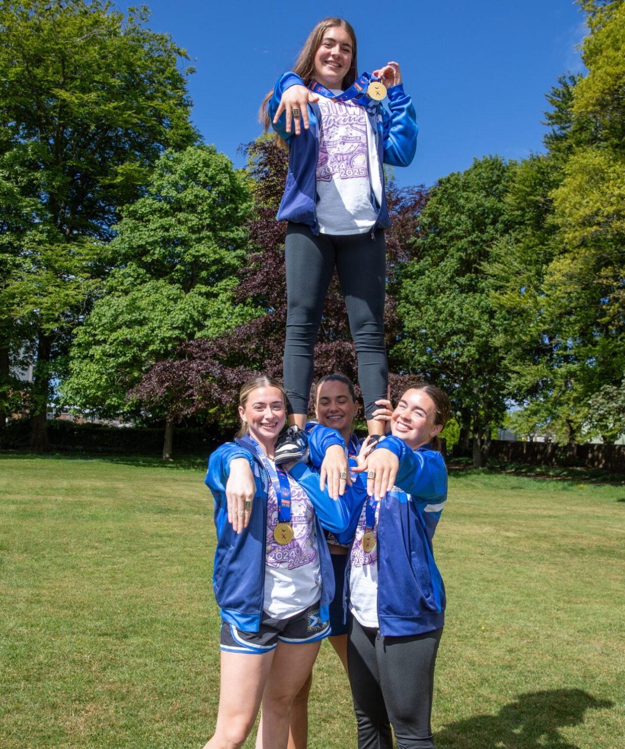 Four Cupar sisters make history as cheerleading world champions