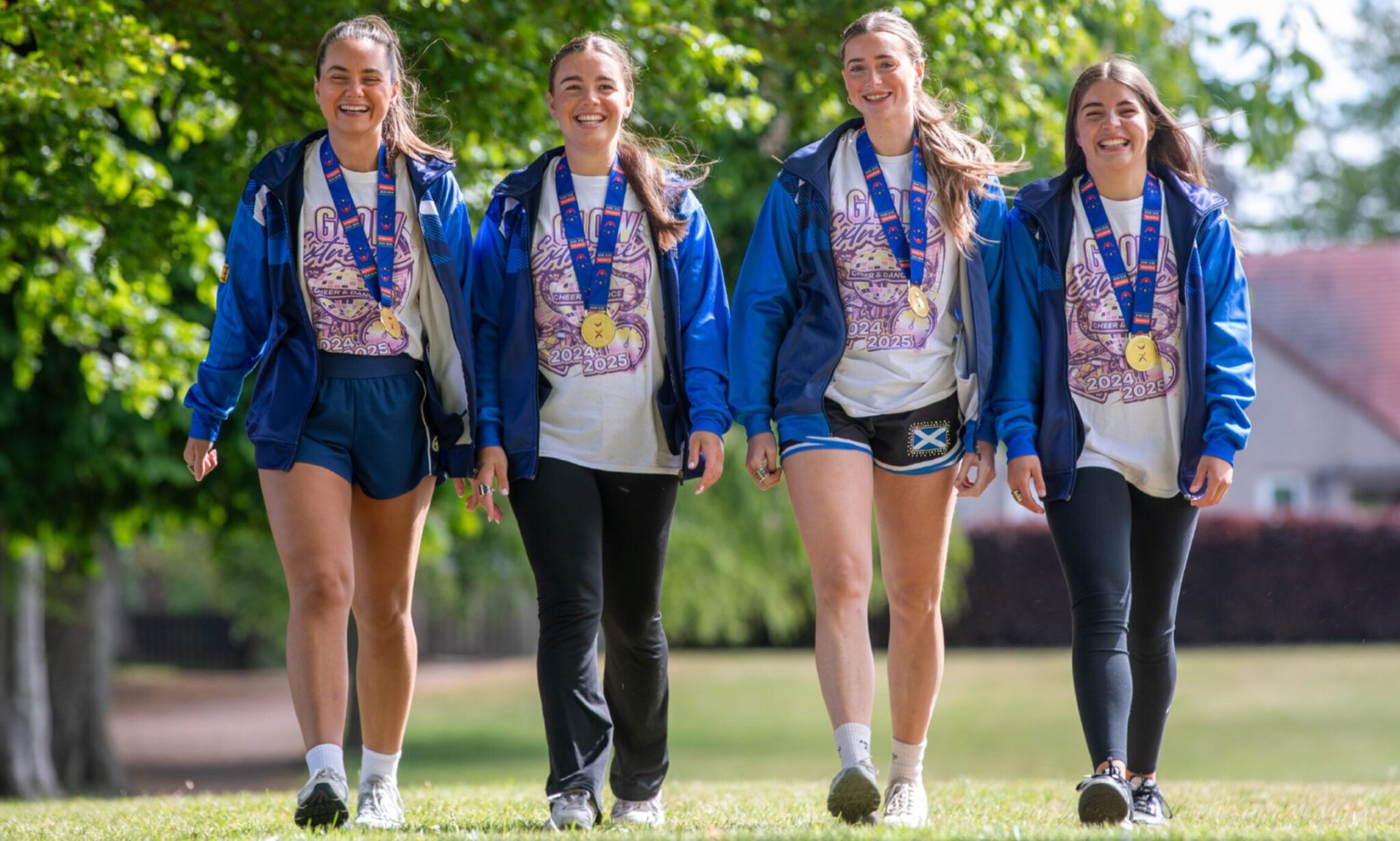 Four Cupar sisters make history as cheerleading world champions