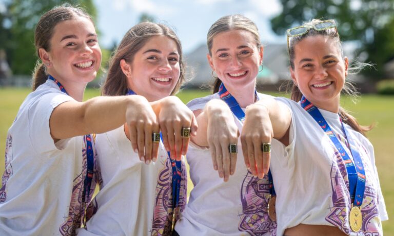 Four Cupar sisters make history as cheerleading world champions