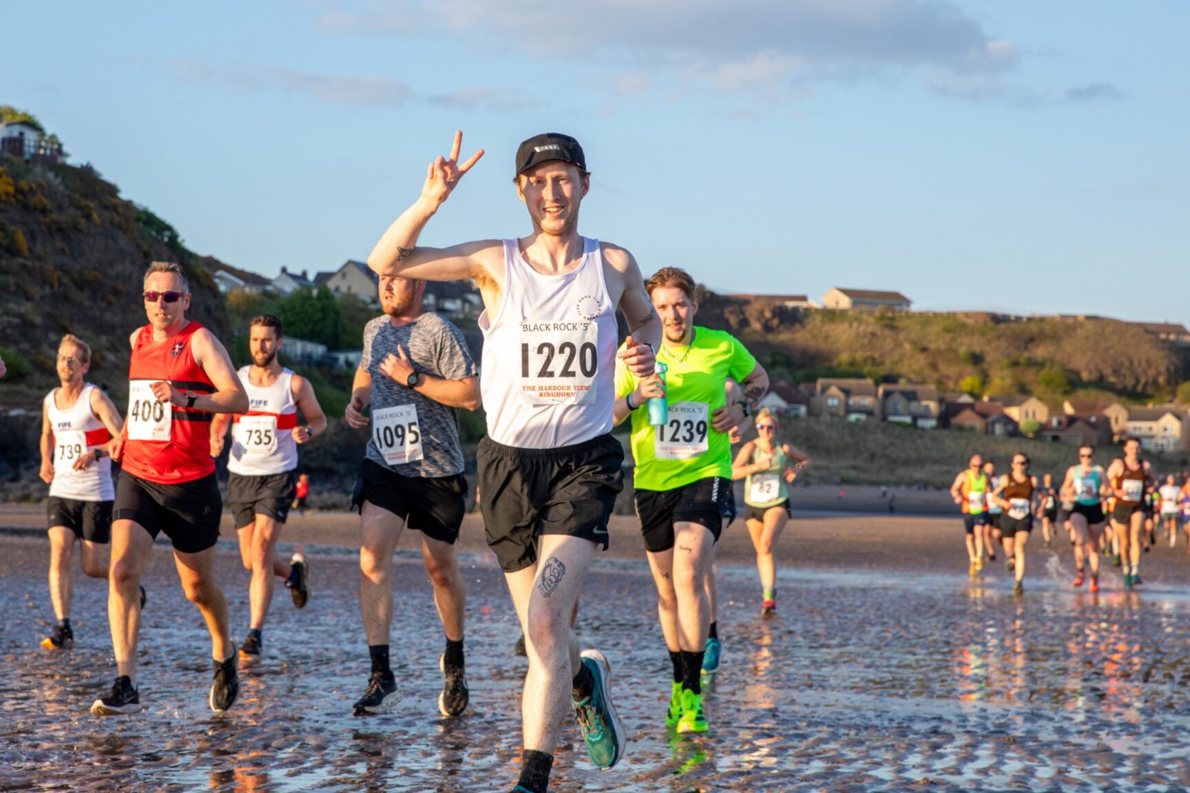 GALLERY: Black Rock '5' race returns to Fife coast - The Courier