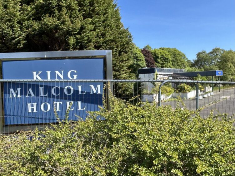 Deliberate fire at former King Malcolm Hotel in Dunfermline
