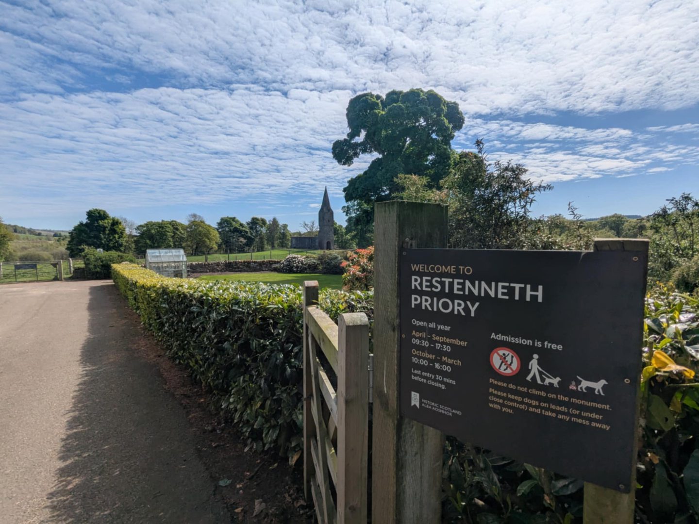 Why a visit to Restenneth Priory near Forfar is good for the soul