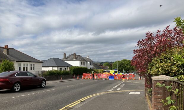 Old Glamis Road shut after crash involving pedestrian in Dundee