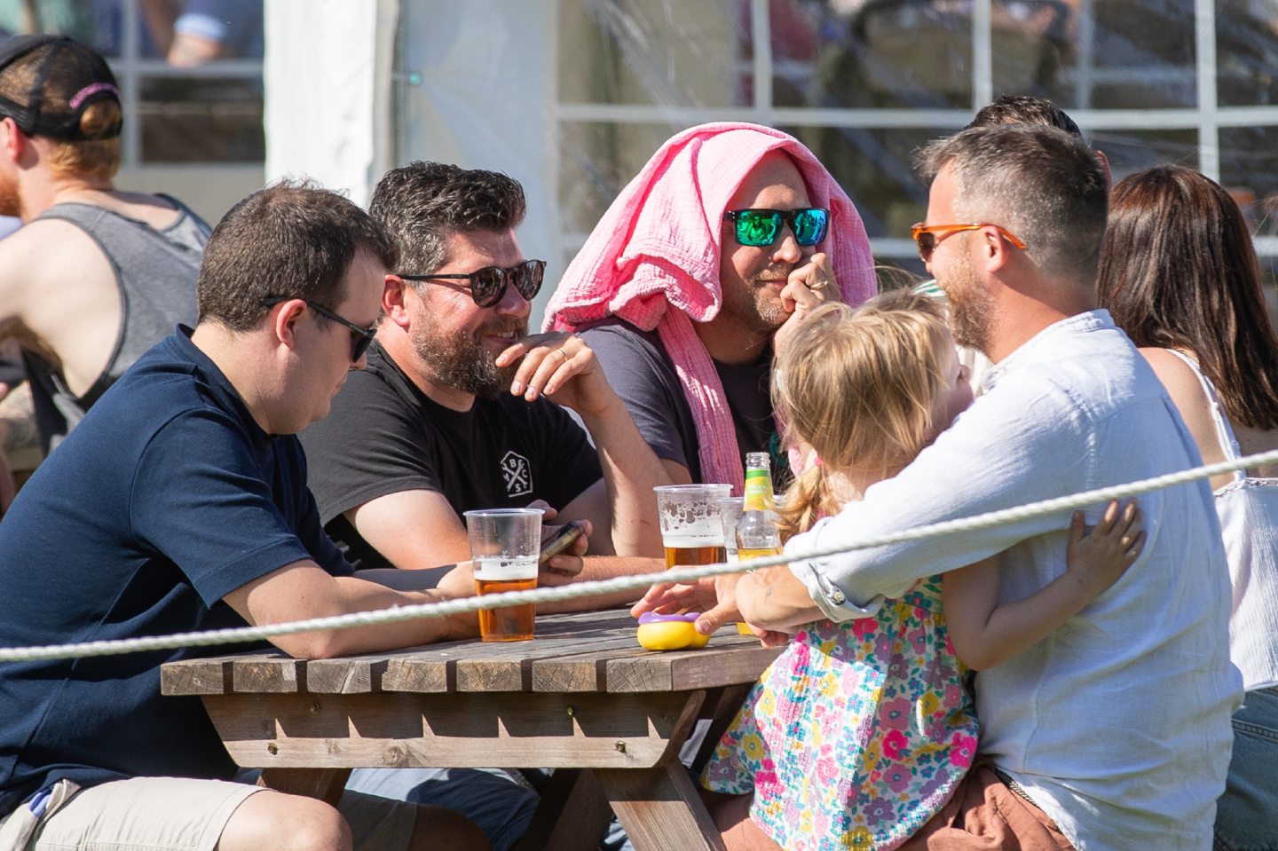 Best photos as Kinross beer garden reopens for summer 2025