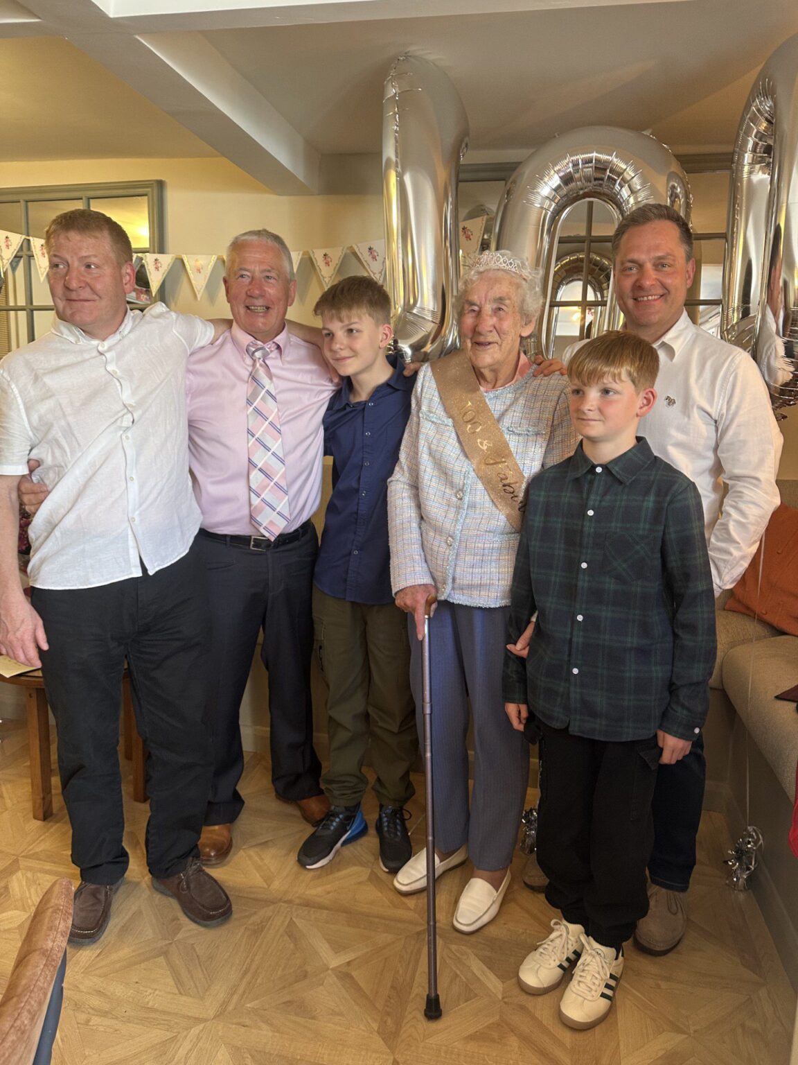 Double Royal delight for Forfar centenarian Chris