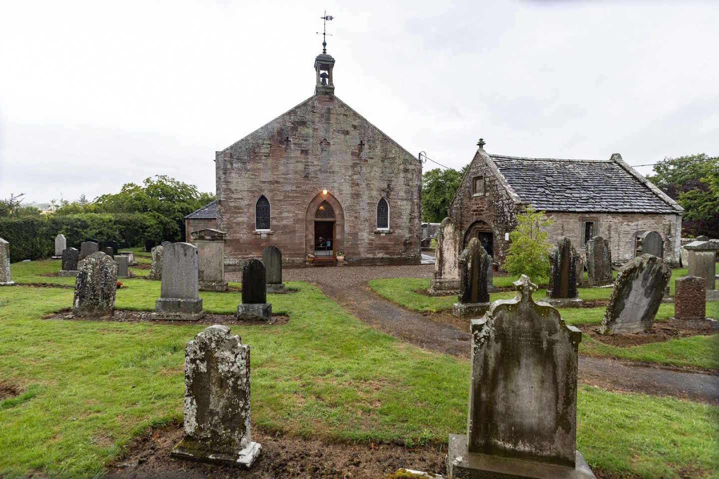 Clan Guthrie USA join momentous event at historic Angus kirk