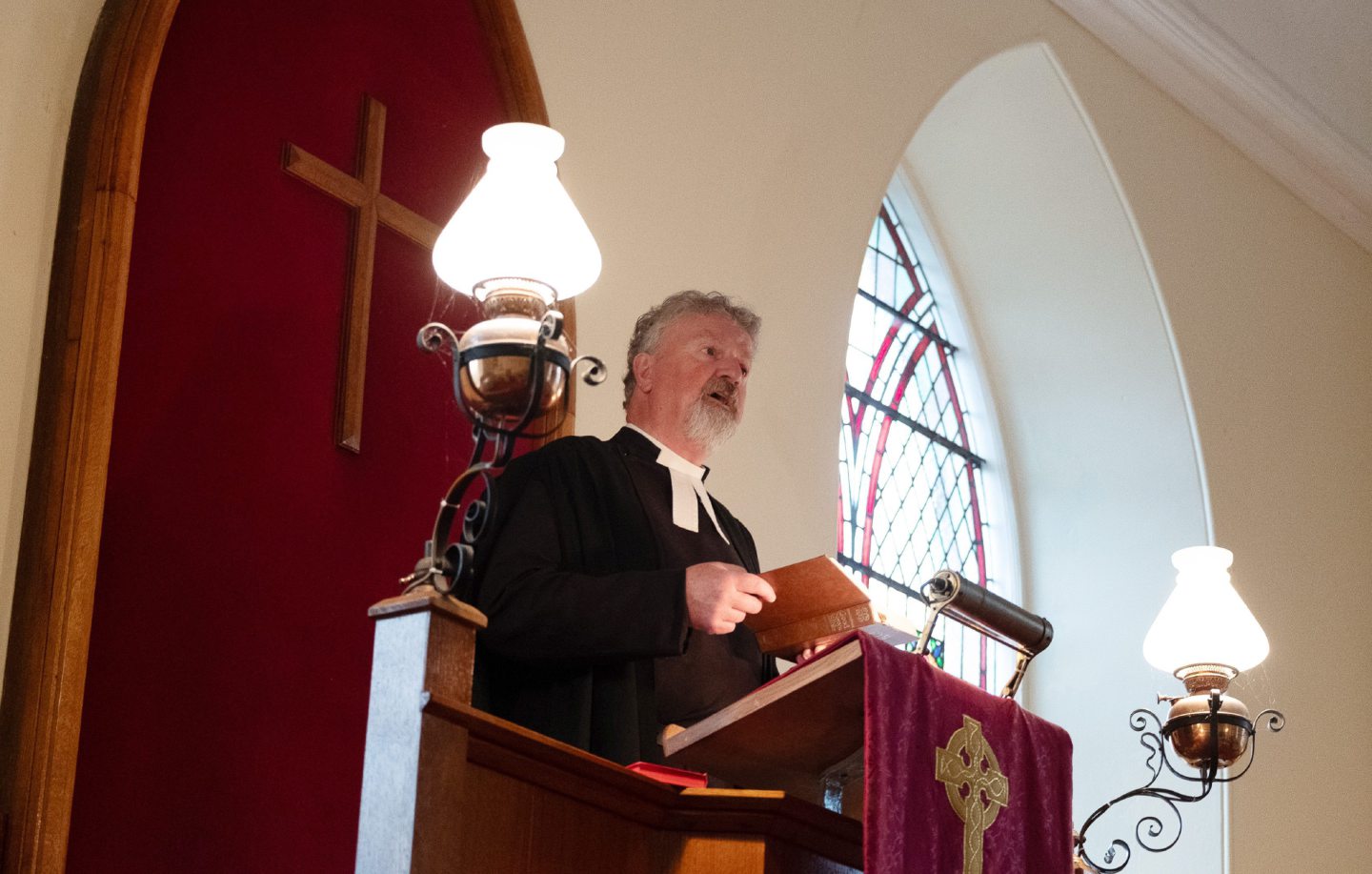 Clan Guthrie USA join momentous event at historic Angus kirk