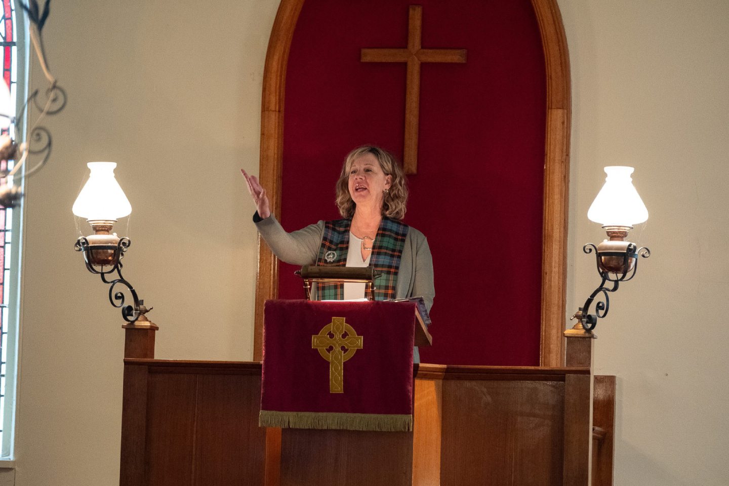 Clan Guthrie USA join momentous event at historic Angus kirk