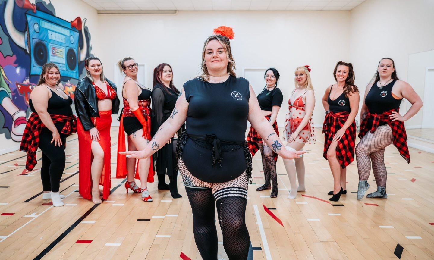 Dundee mum embracing 'bigger' body thanks to burlesque group