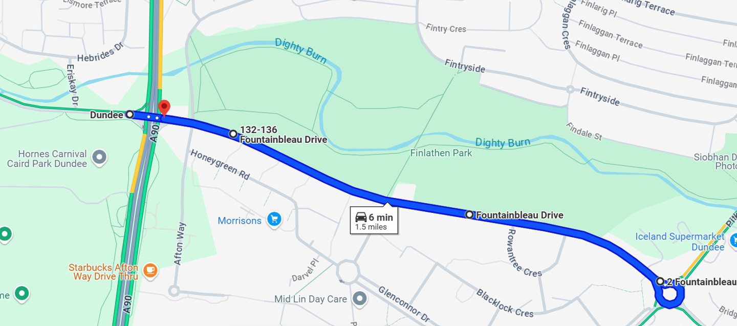 A90 lane and slip road in Dundee face closure amid repairs