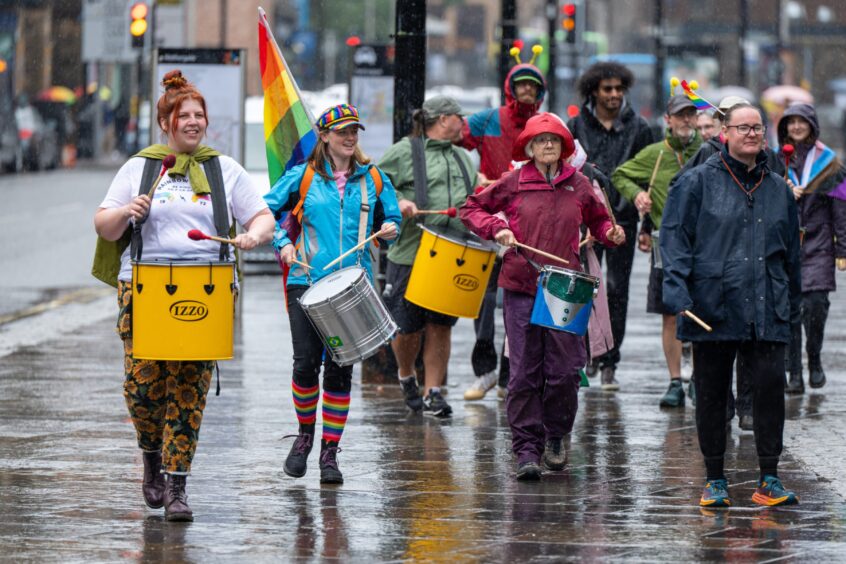 Great photos from Dundee Pride 2025