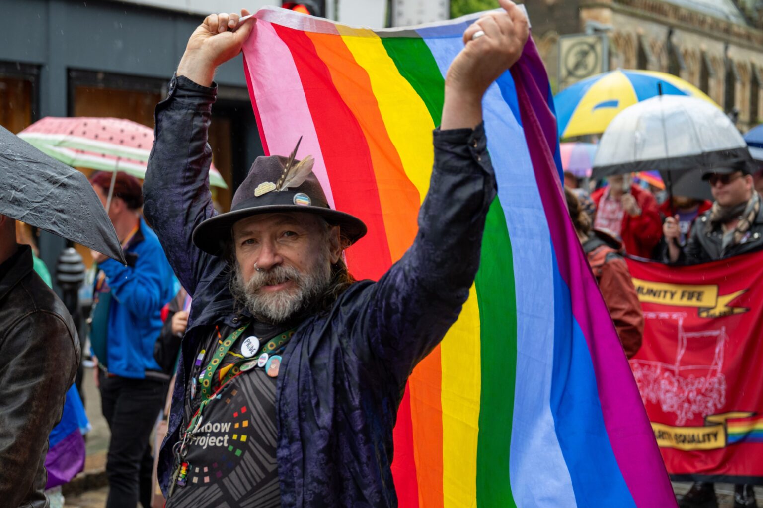 Great photos from Dundee Pride 2025