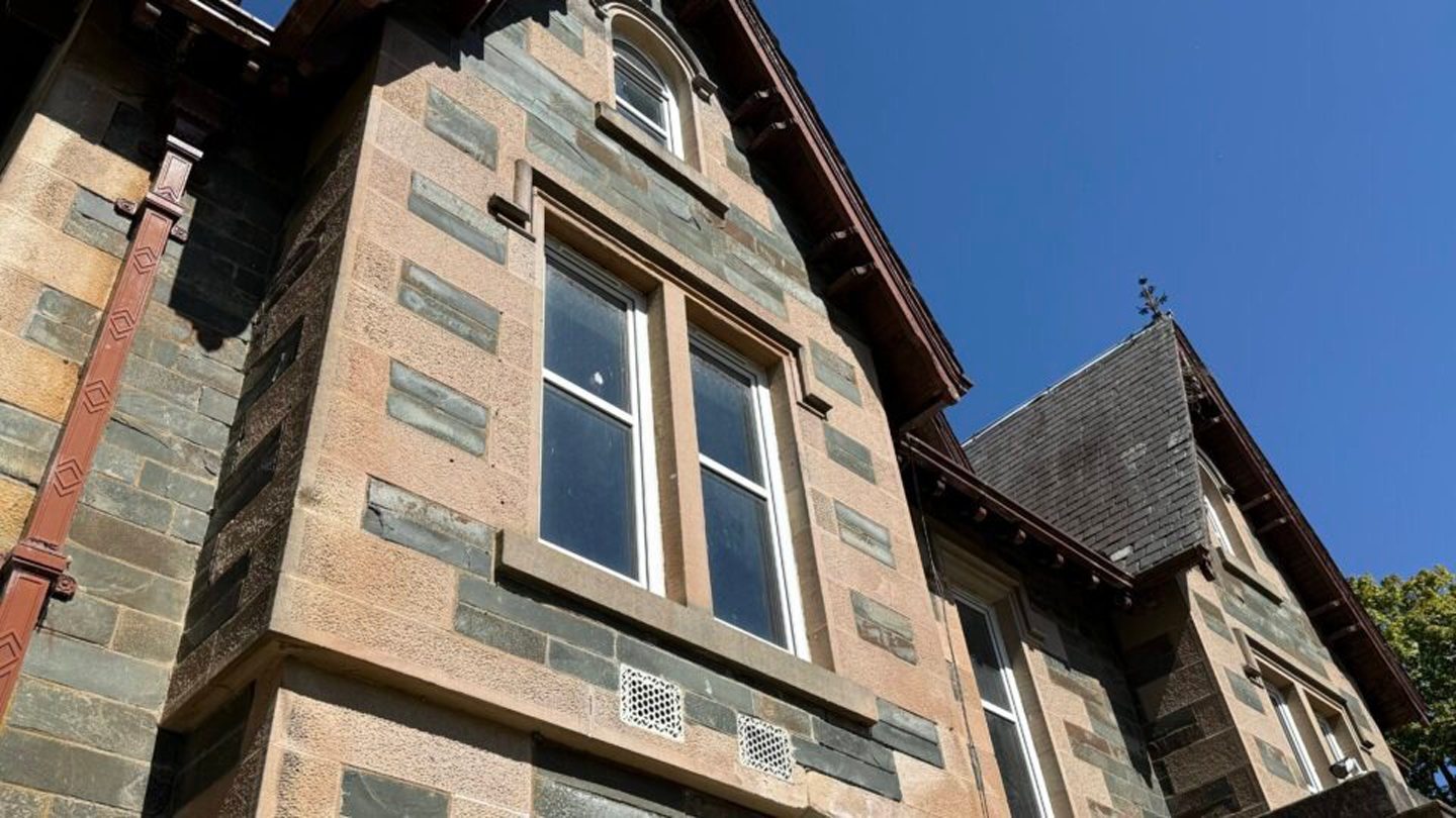 Aberfeldy mansion with planning permission for 8 flats for sale
