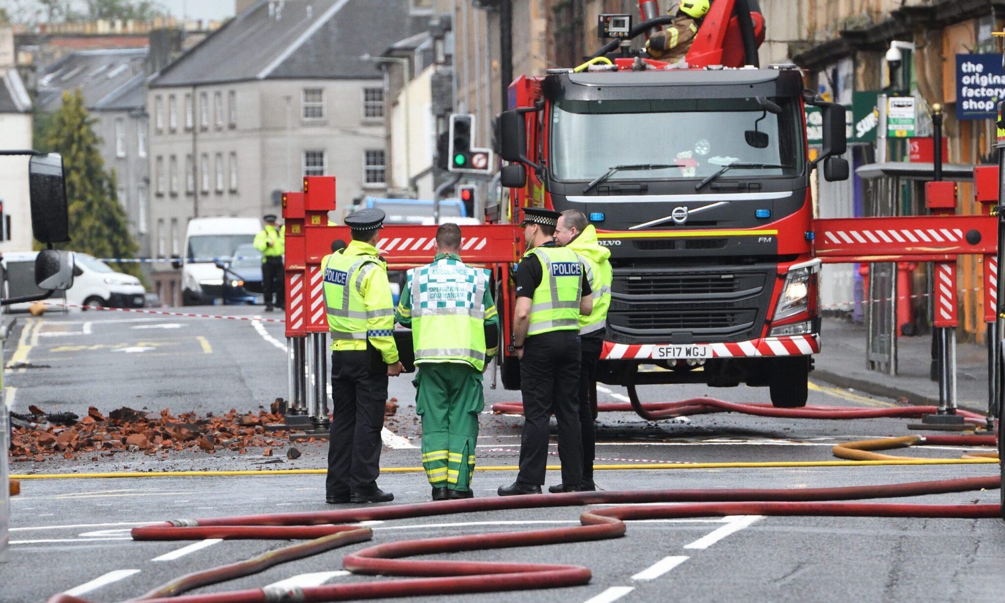 Perth fire: Pictures show aftermath of devastating fatal blaze
